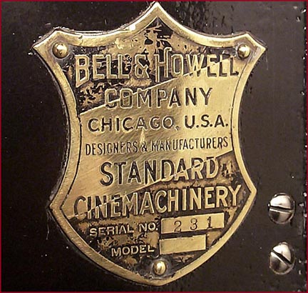 The Bell & Howell #231